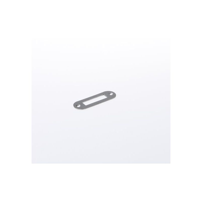 Sluitplaat kast RVS P1256 ronde hoek